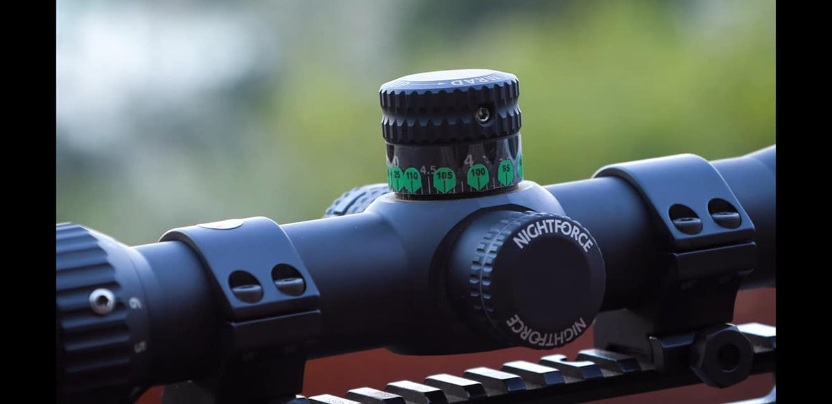 Airgun turret labels (110 metres) – Scope Stickers