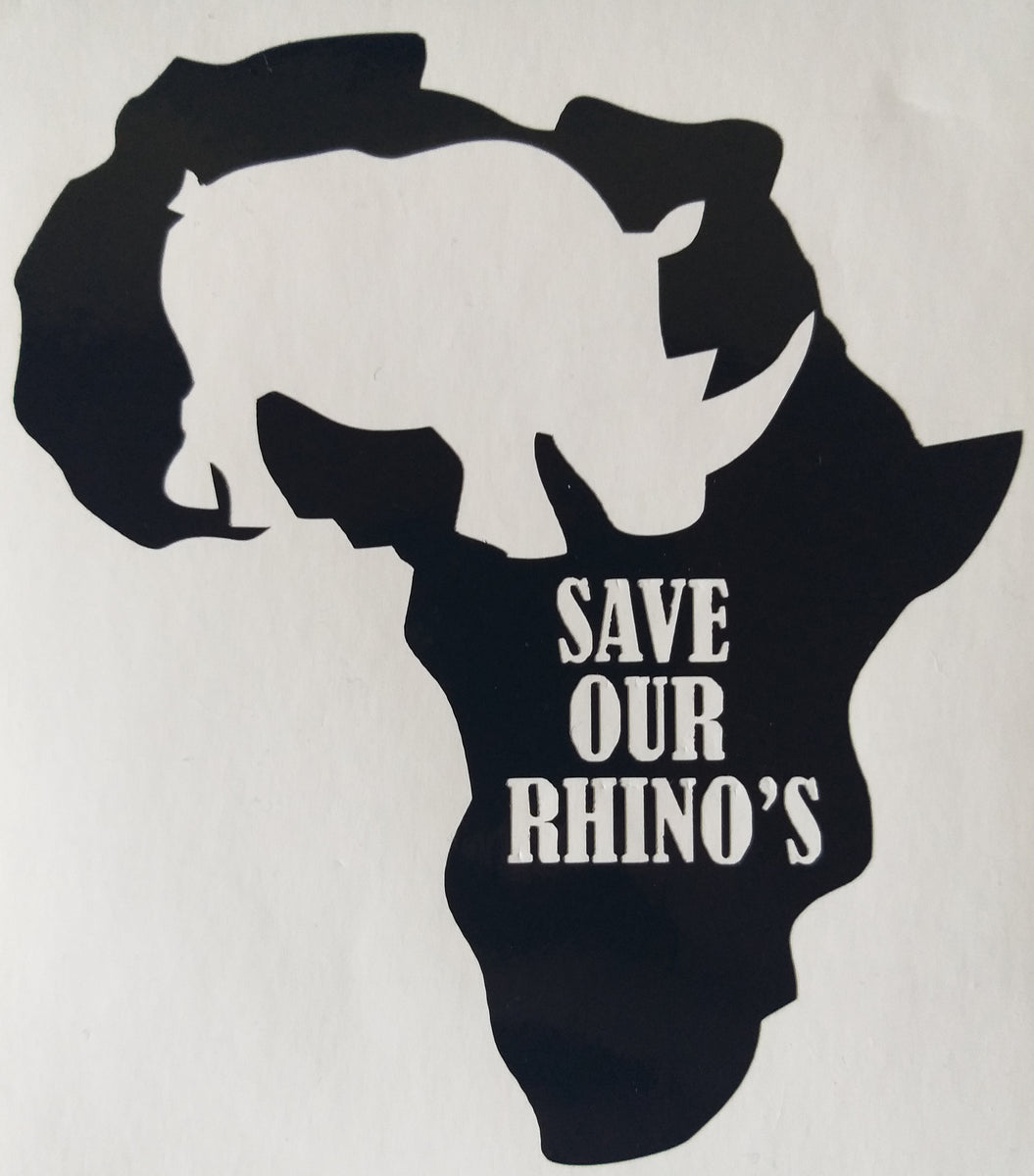 Save The Rhino – Scope Stickers
